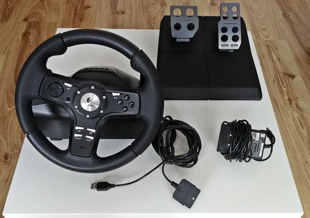 Kierownica Logitech Driving Force EX PC PS3 - 7204059371 - oficjalne ...
