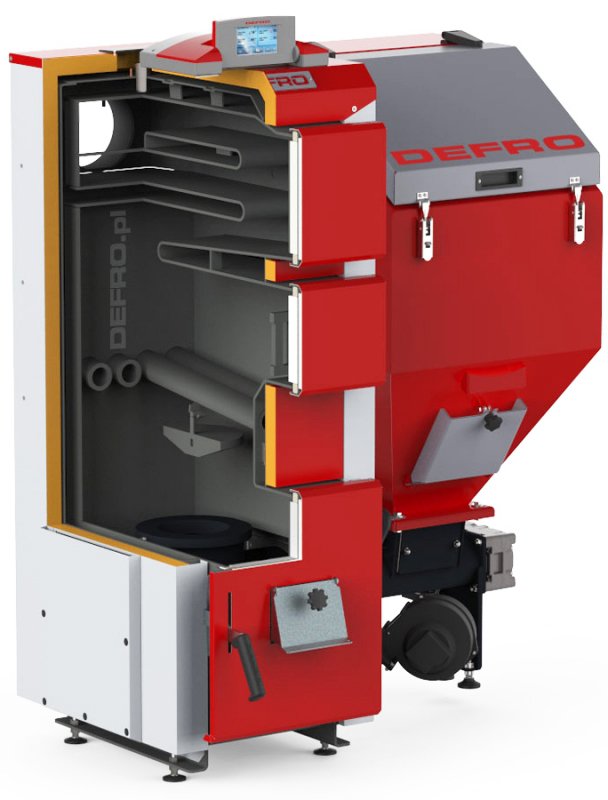 PIEC DEFRO KOMFORT EKO DUO 15 kW Z PODAJNIKIEM - 7055210292 - oficjalne ...