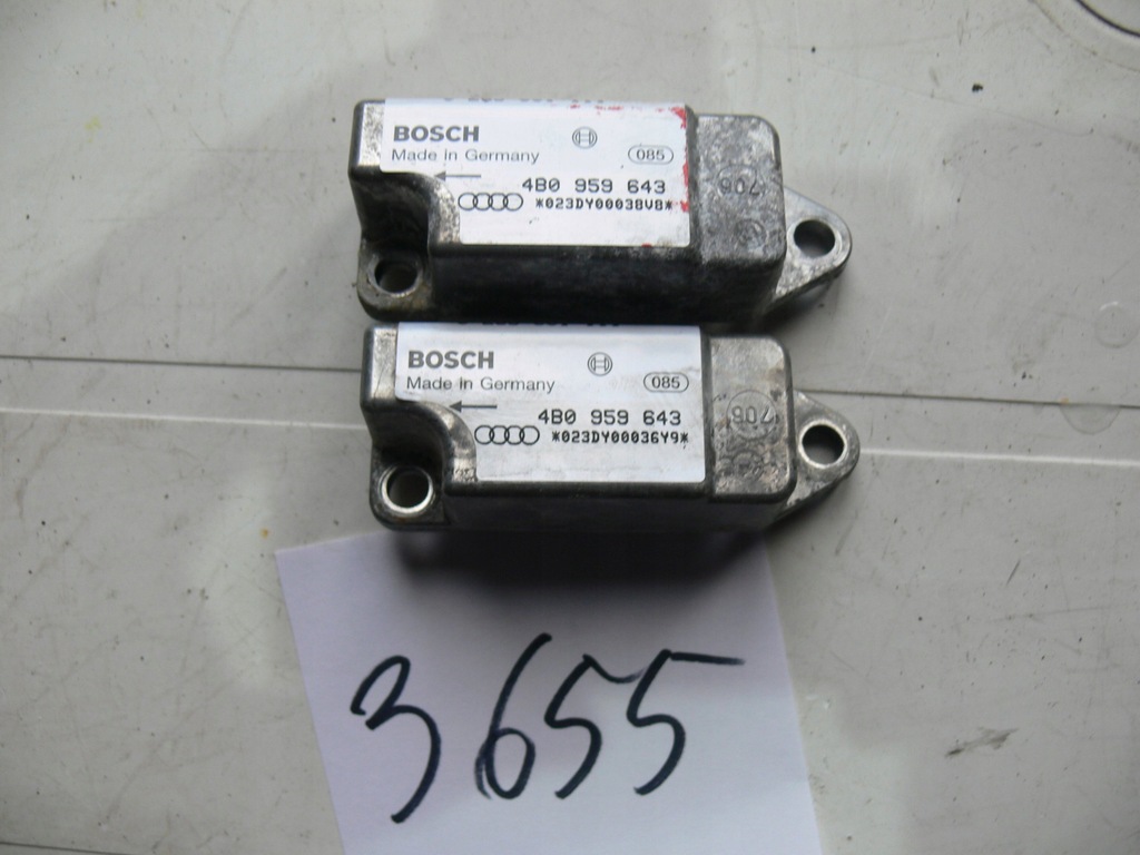 Czujnik Sensor Uderzeniowy Airbag 4b0959643 Audi 7349579293