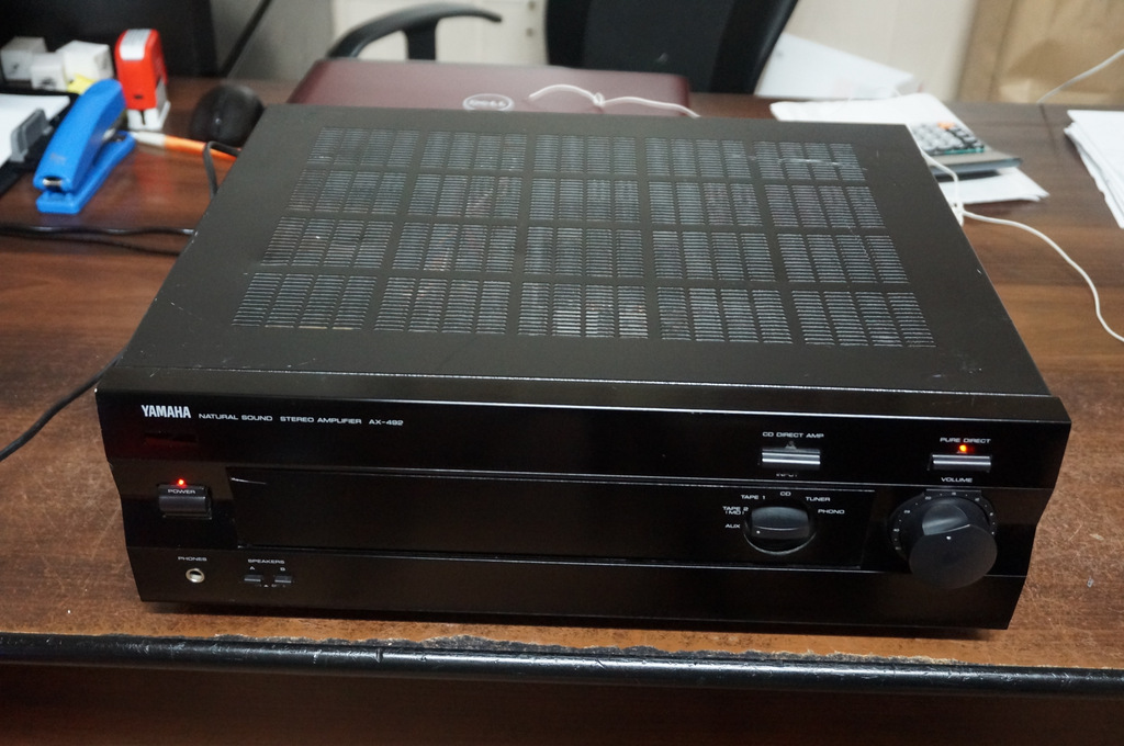 YAMAHA AX-492 # AUDIOFILSKI WZMACNIACZ # - 7195714243 - oficjalne archiwum Allegro