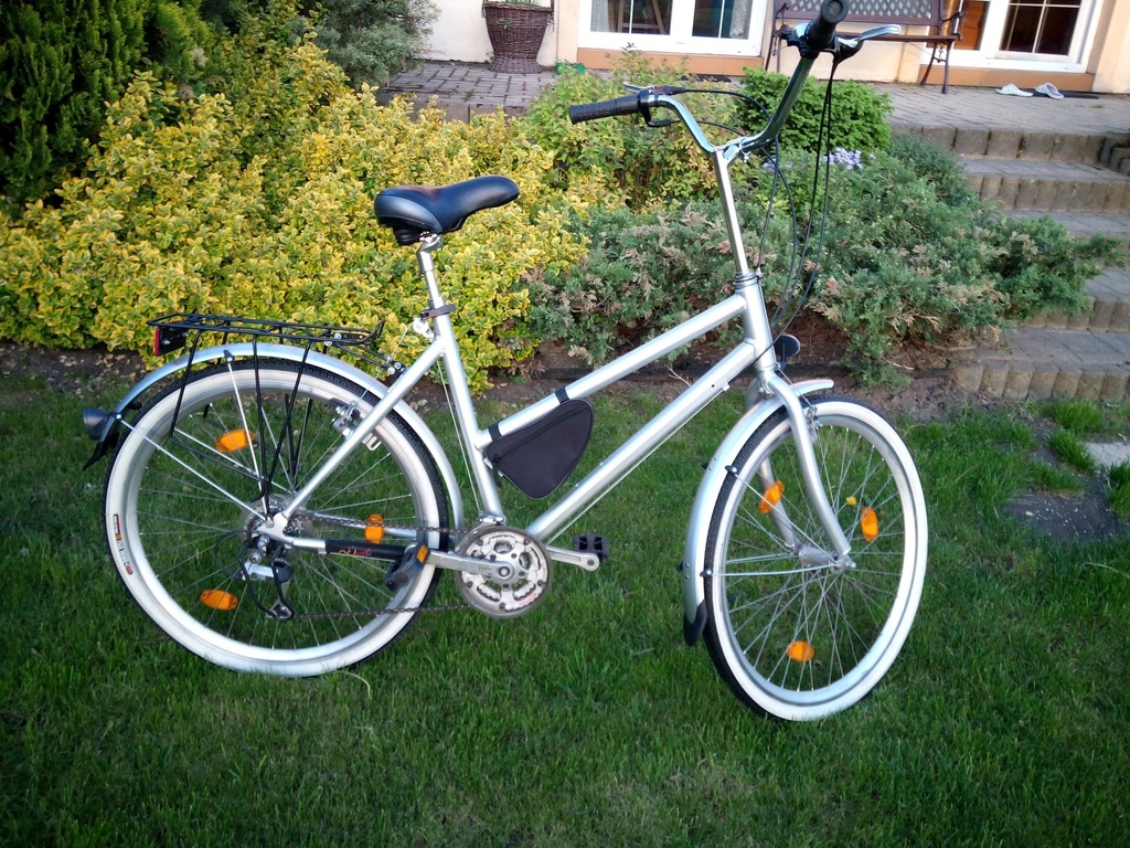 Rower damka (damski) aluminiowy, koła 26 cali - 7355604659 - oficjalne ...