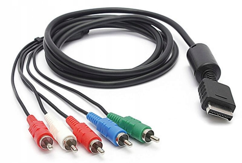 KABEL COMPONENT HD AV DO PS2 i PS3 **** VIDEO-PLAY - 7569506644 ...