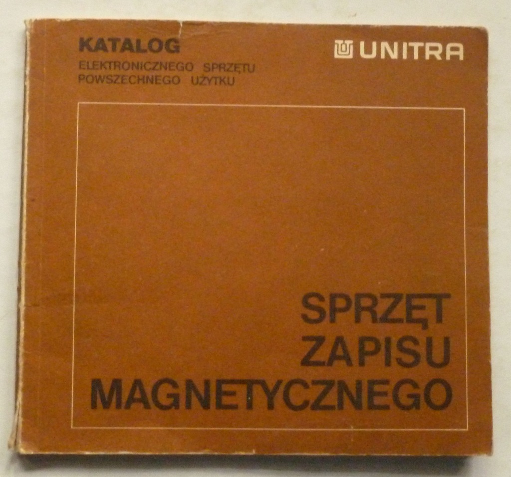 UNITRA KATALOG SPRZĘT ZAPISU MAGNETYCZNEGO - 7233223722 - oficjalne ...