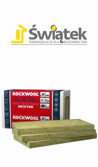 WEŁNA mineralna ROCKWOOL ROCKTON 10 cm - 7575397522 - oficjalne ...