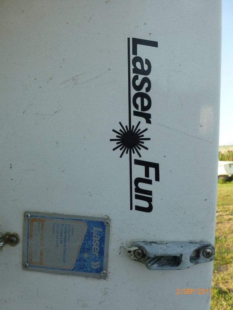 LASER 2 FUN żaglówka przywieziona z UK - 7004353380 - oficjalne ...