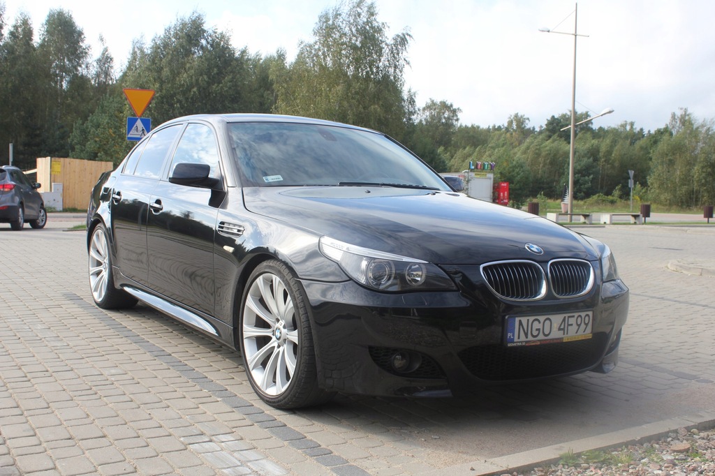 BMW E60 545I V8 M5 Stan Idealny - 7520042025 - oficjalne archiwum Allegro