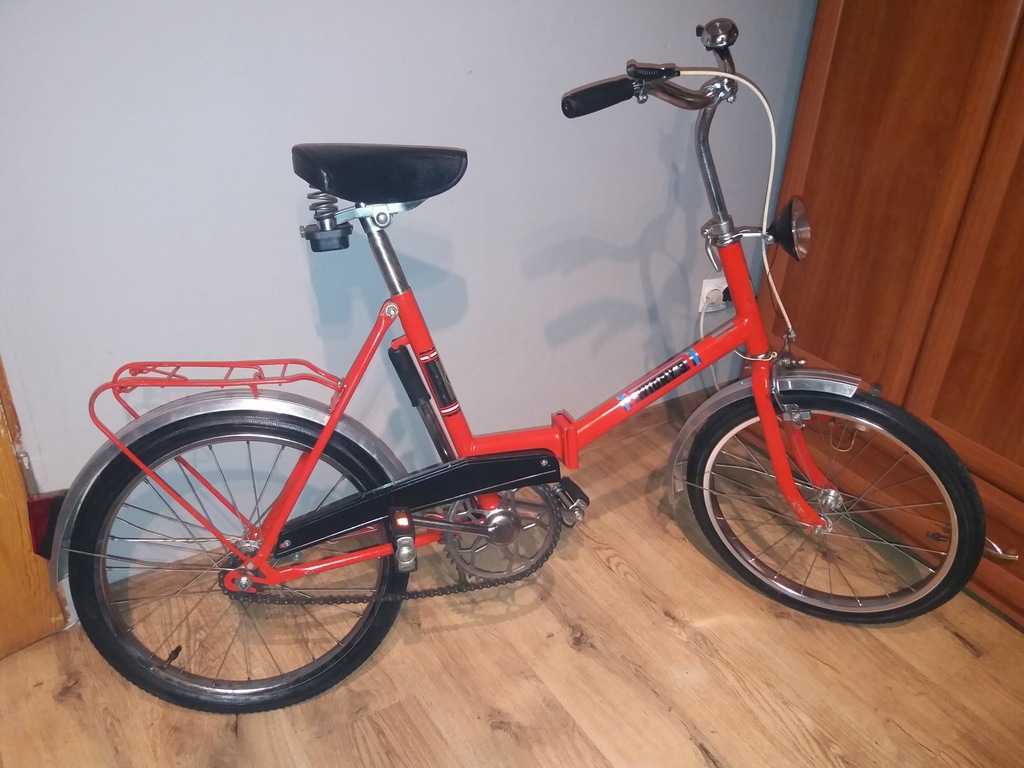 Rower Romet Wigry 3 kokcjonerski stan składak prl - 7324148029 ...