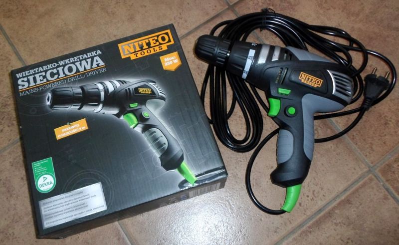 WIERTARKO-WKRĘTARKA NITEO TOOLS TD0075-18 280W - 7239049101 - oficjalne archiwum Allegro