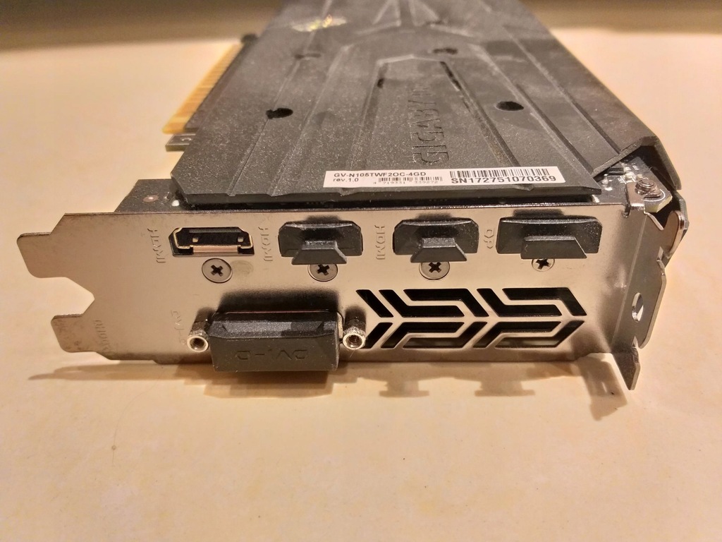 Gigabyte GTX 1050ti 4GB Windforce 2x wentylator - 7745750376 ...