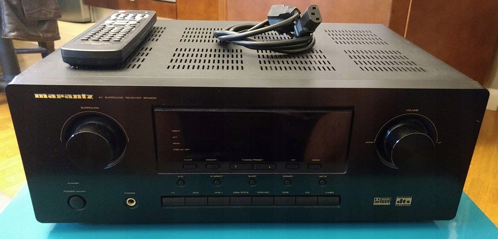 AMPLITUNER Marantz SR4200 - SUPER OKAZJA!!! - 7546711296 - oficjalne archiwum Allegro