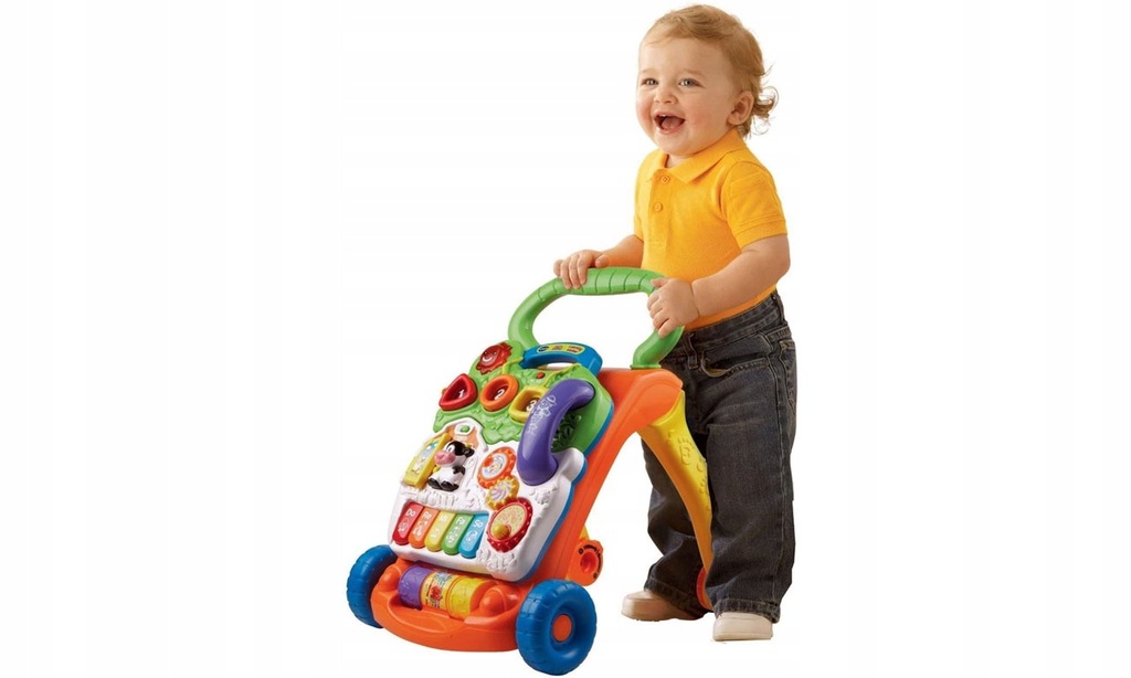 Chodzik Pchacz Gawędziarz Vtech jeździk mówi PL - 7514431210 ...