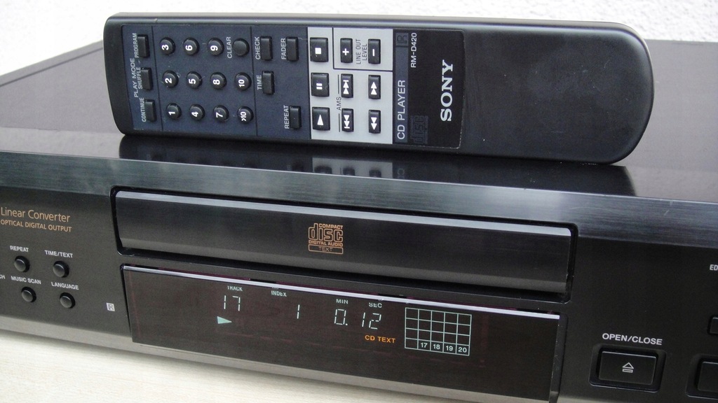 SONY CDP-XE520 / ODTWARZACZ CD / UŻYWANY - 7587232935 - oficjalne archiwum Allegro