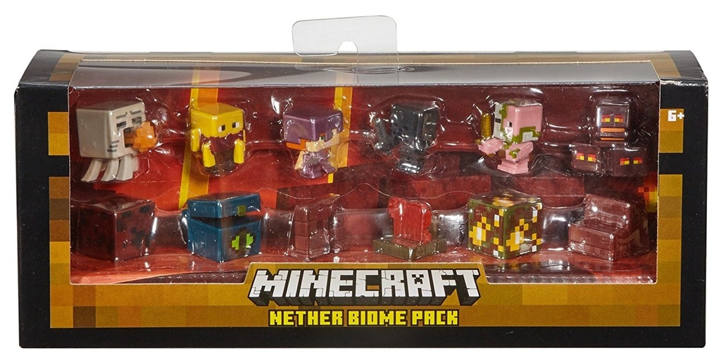 MINECRAFT Figurka ZESTAW 12pak FIGURKI mini BLOKI - 7195786305 ...