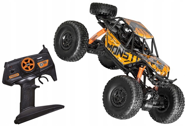 SAMOCHÓD RC MONSTER TRUCK 4x4 STEROWANY NA PILOTA - 7694209166 ...