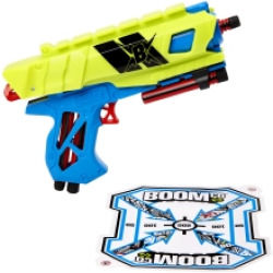 PISTOLET NA RZUTKI FARSHOT BOOMCO Z TARCZĄ MATTEL - 6835576777 ...