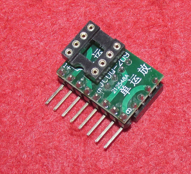 Adapter DIP8 / SIL8 wer B - 7364178662 - oficjalne archiwum Allegro