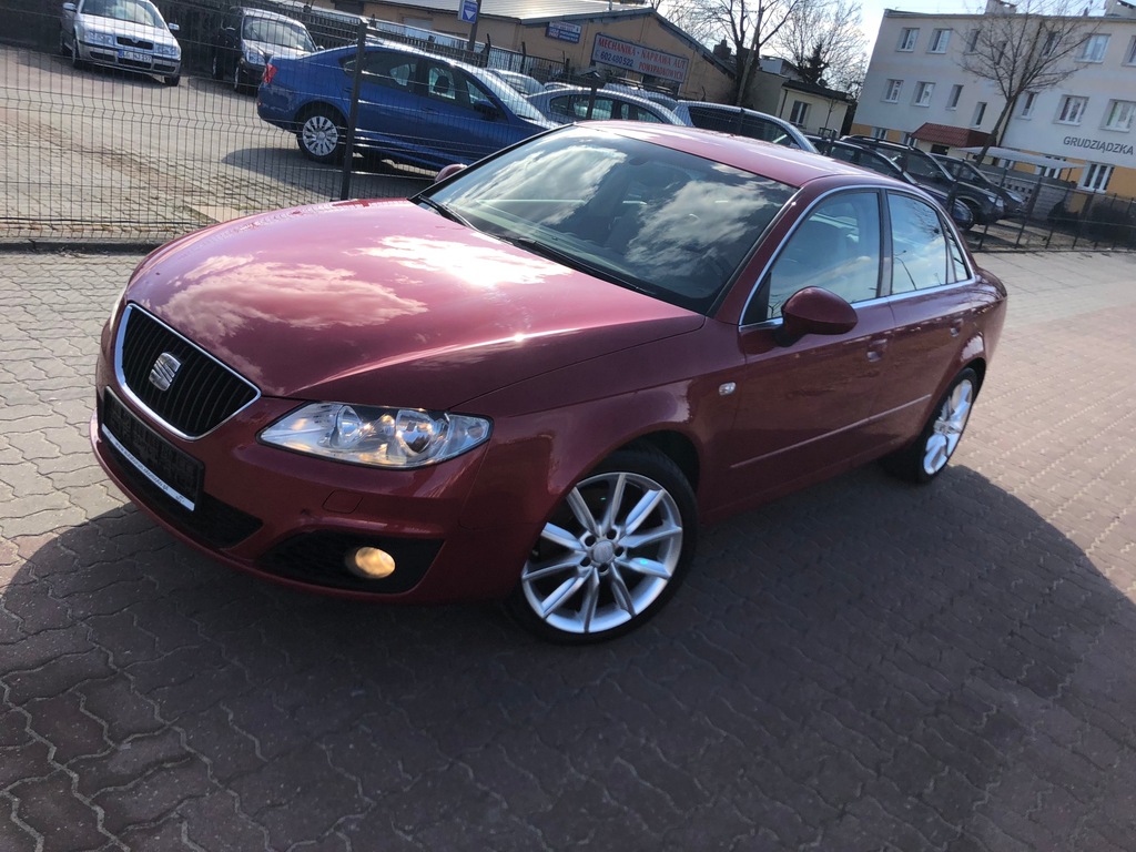 SEAT EXEO SEDAN 1.8 TURBO SKÓRA ALU 18 FULL FULL! - 7285917116 ...
