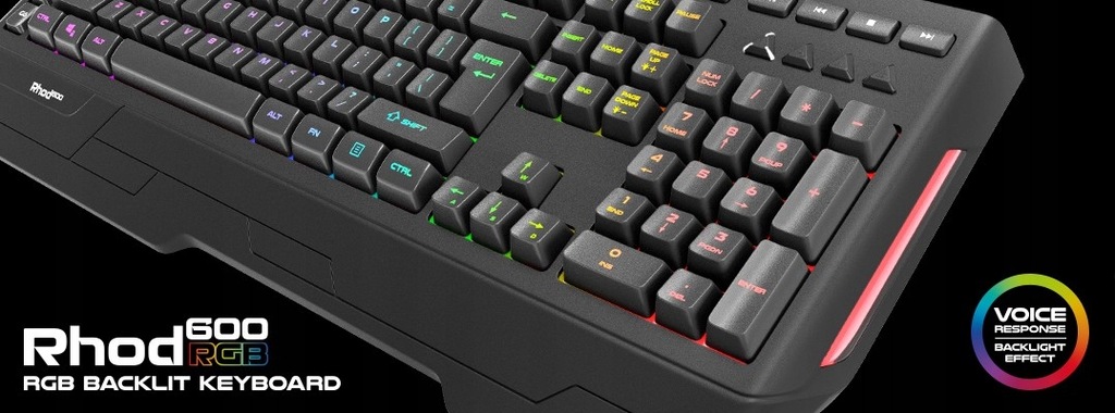 Klawiatura NATEC GENESIS RHOD 600 US RGB - 7687076906 - oficjalne ...