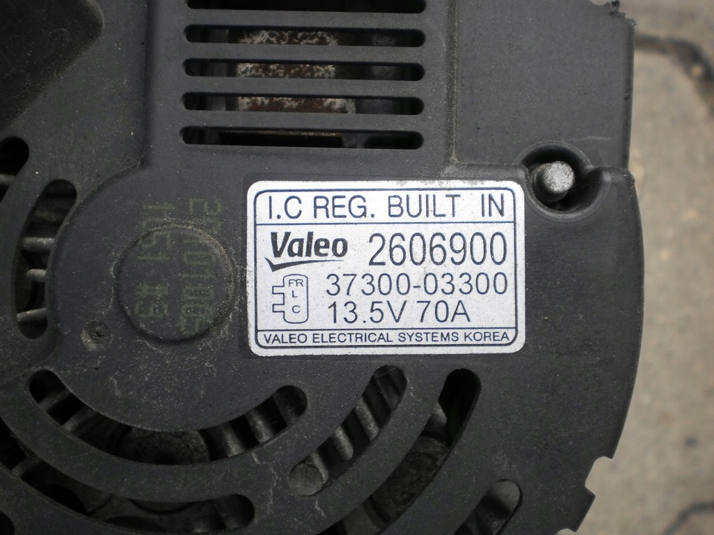 HYUNDAI I10 I20 1.2 ALTERNATOR 37300-03300 - 7557892223 - oficjalne ...