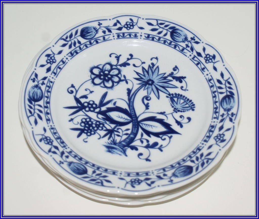 TALERZYKI DESEROWE WZÓR CEBULOWY KAHLA 6 sztuk - 7348502421 - oficjalne archiwum Allegro