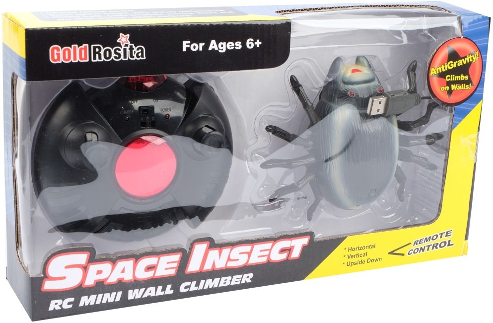 STEROWANY ROBAK Pająk RC CHODZI PO ŚCIANIE SUFICIE - 6978091158 ...
