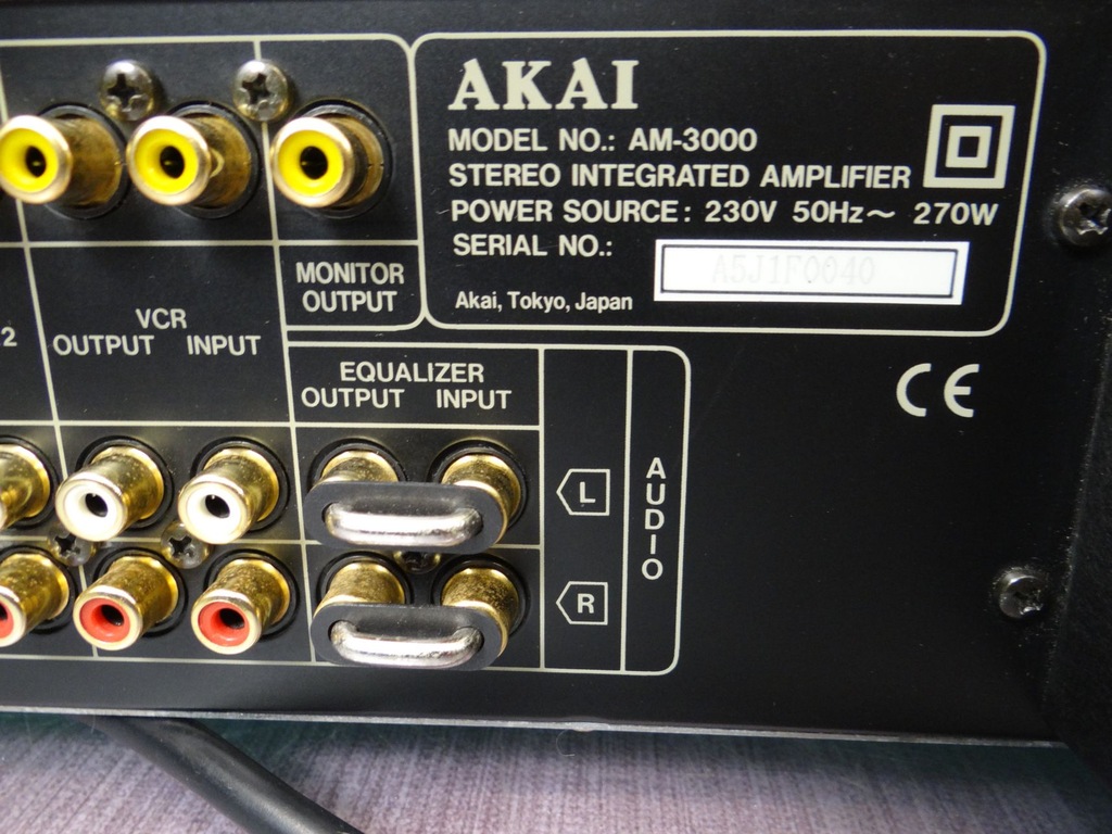 AKAI AM-3000 / STEREO INTEGRATED AMPLIFIER - 7235624517 - oficjalne ...