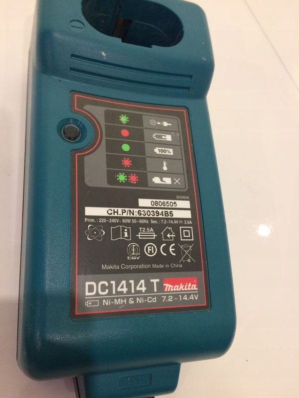 MAKITA DC 1414 T LADOWARKA AKUMULATOROW - 7094079056 - oficjalne ...