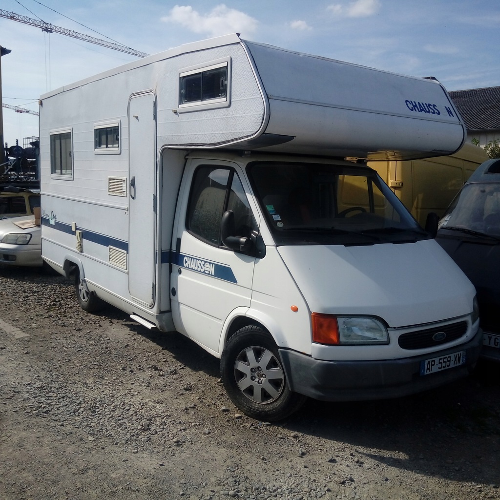 Kamper ford transit chausson 2.0 benzyna + gaz - 7682495167 - oficjalne ...
