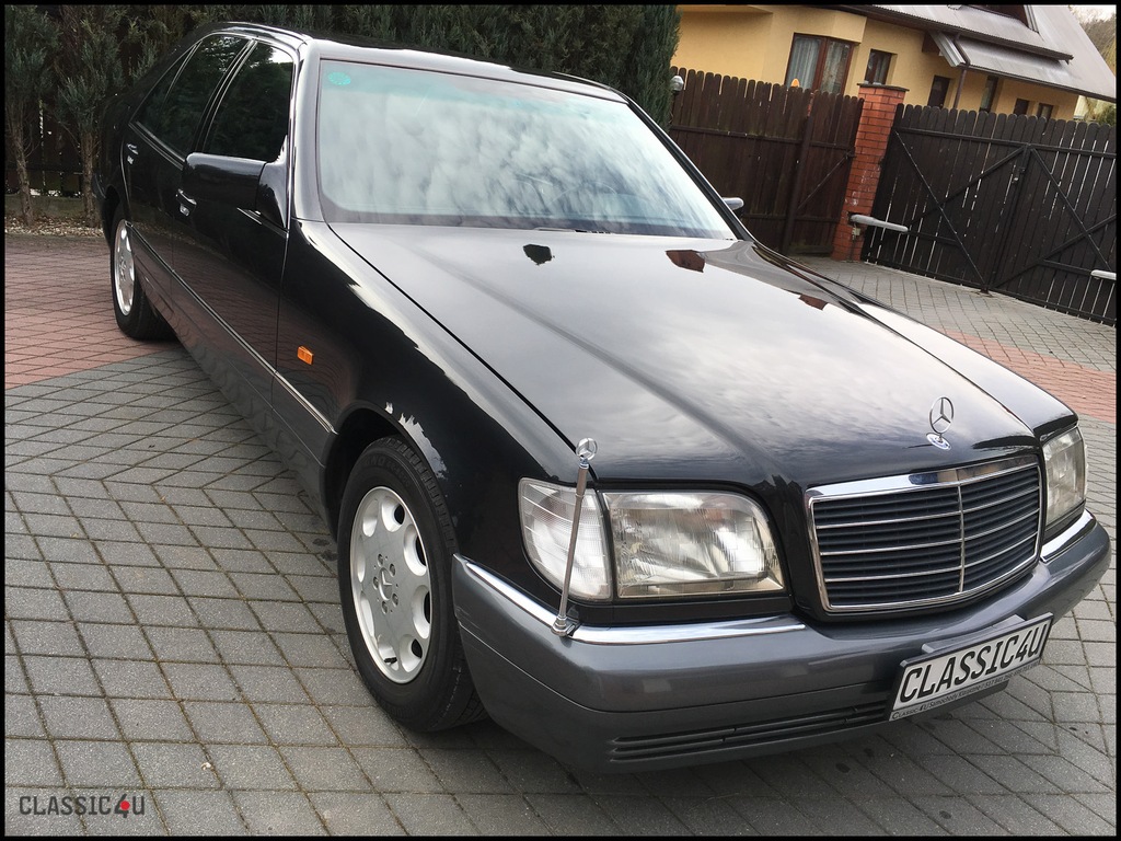 Mercedes W140 S320 - Japonia - classic4u - piękny - 7082523144 - oficjalne archiwum Allegro