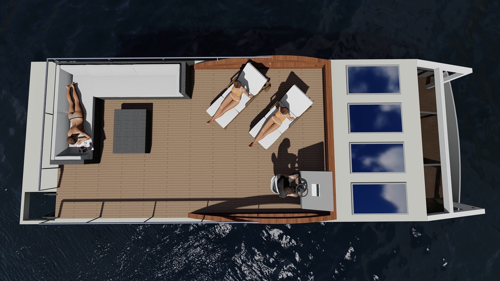 FLOHOME Colberg 50 - Luksusowy Houseboat morski - 7226311386 ...