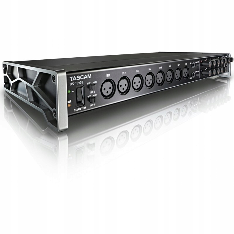 TASCAM US-16x08 Interface audio 16 wejść i 8 wyjść - 7662117220 ...
