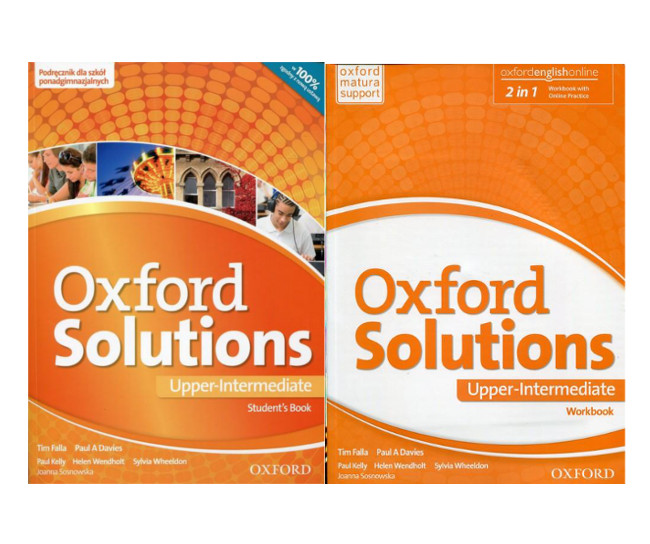 OXFORD SOLUTIONS Upper - Intermediate KOMPLET 2016 - 6726465851 ...
