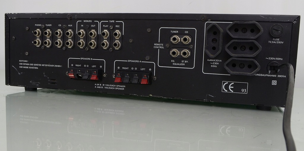 DIORA WS-504 MOCNY WZMACNIACZ STEREO - 7614579422 - oficjalne archiwum Allegro