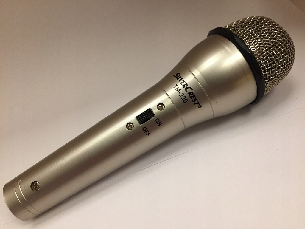 MIKROFON SILVERCREST studyjny DJ-ski TM-220 ****** - 7679641419 ...
