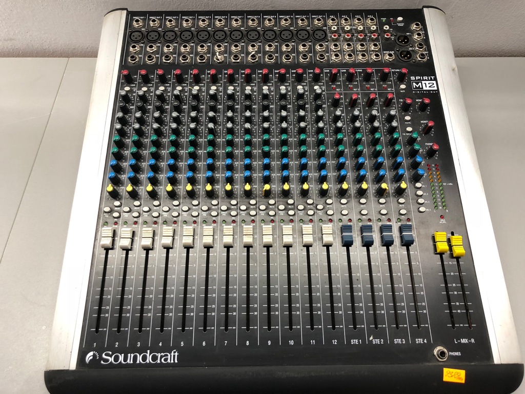 MIKSER SOUNDCRAFT SPIRIT M12 OKAZJA!!! 9872C - 7403894669 - oficjalne ...