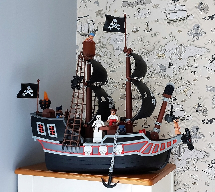 LEGO DUPLO Statek Piracki 7880 - 7666350547 - oficjalne archiwum Allegro