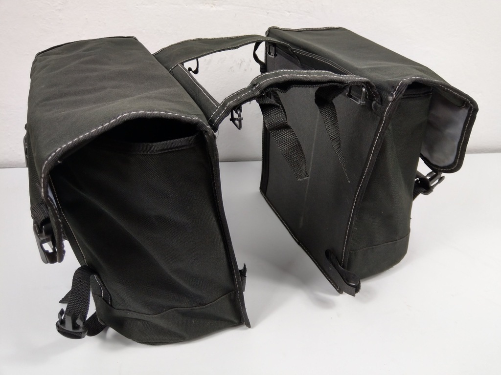 BOBAG SAKWA TORBA ROWEROWA PODWÓJNA CZARNA - 7314248887 - oficjalne ...