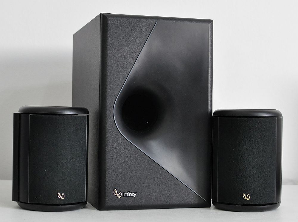 Infinity Micro II super zestaw stereo 2.1+ sub!! - 6894303213 ...