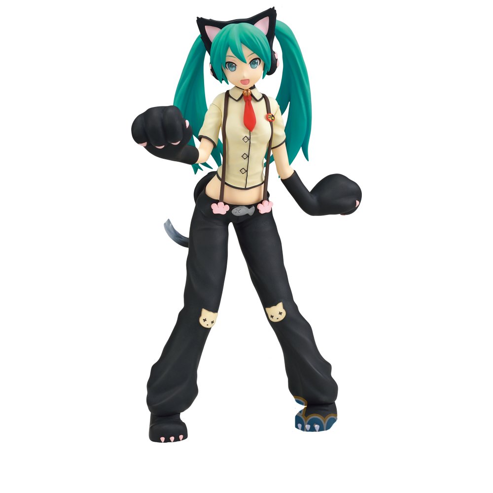 Figurka Anime Hatsune Miku Neko Duża *Wysyłka PL - 6993942088 ...