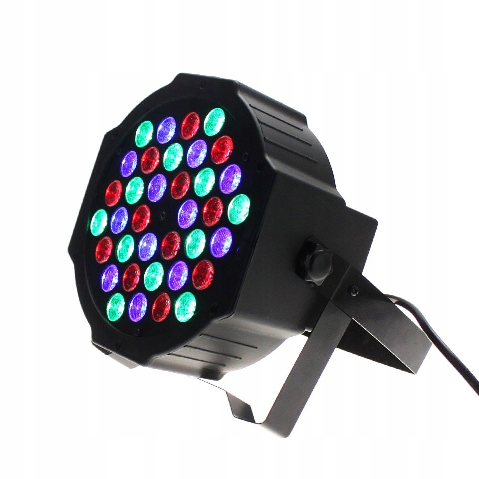 LED FLAT PAR Light 36 RGB Mocne Diody DMX wys24h - 7025884533 ...