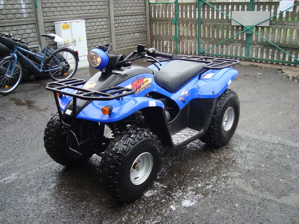 Quad KYMCO 50 MXU duża rama - 7294826425 - oficjalne archiwum Allegro