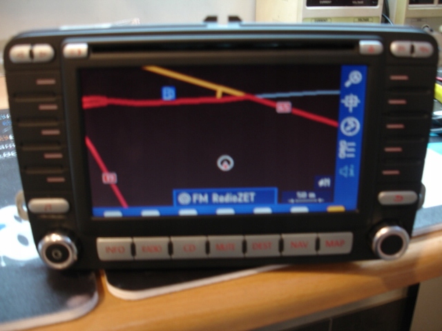 NAWIGACJA RADIO VW DVD MFD 2 MAPA polski - 7746765768 - oficjalne ...