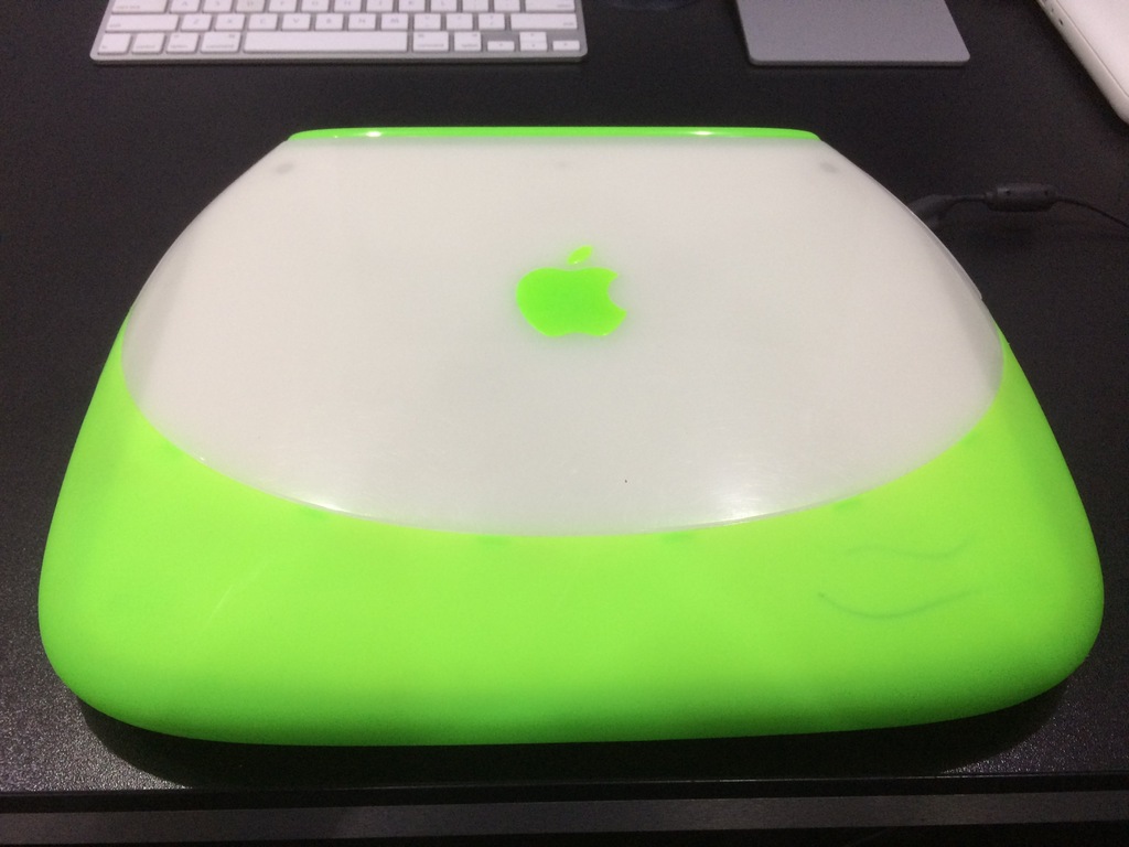 Apple iBook G3 Key Lime Clamshell - 7140448411 - oficjalne archiwum Allegro