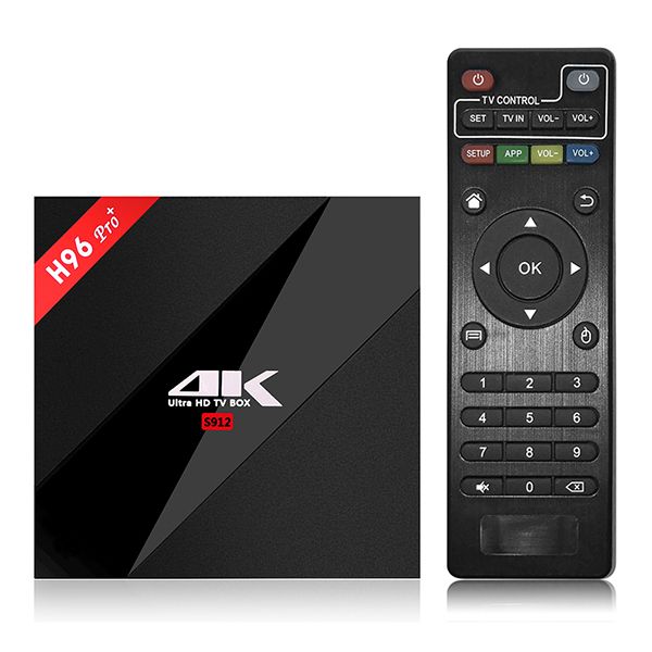 TV Box H96+ Pro Plus 3G/32G S912 Android 7.1 kodi - 7043966228 ...