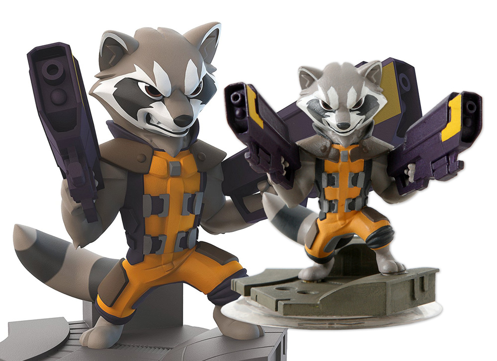 DISNEY INFINITY 2.0 - ROCKET RACCOON GWARANCJA !!! - 7169635784 ...