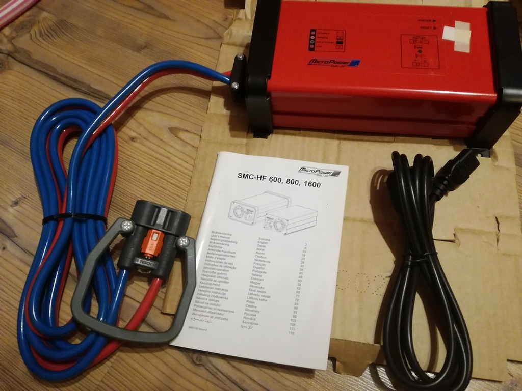 Prostownik Ładowarka MicroPower SMC-HF - 7324317902 - oficjalne archiwum Allegro