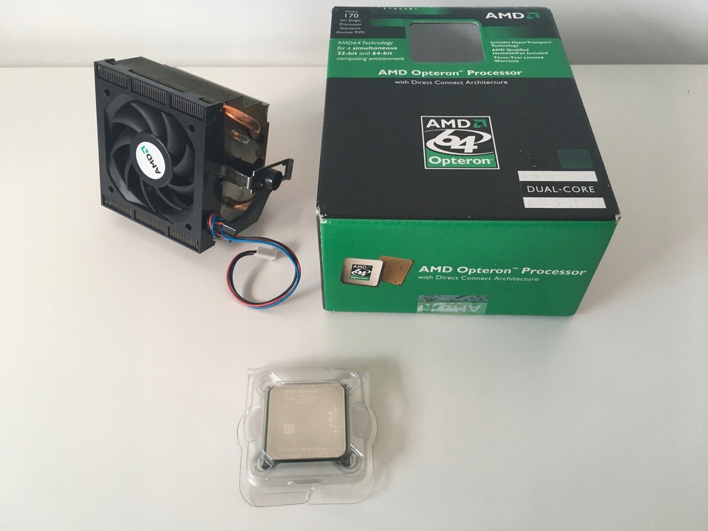 S939 AMD Opteron 170 X2 4000+ BOX (OSA170DAA6CD) - 7579589668 ...