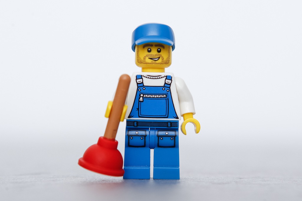 Figurka Lego Plumber Seria 9 col09-16 Hydraulik - 7199624917 ...
