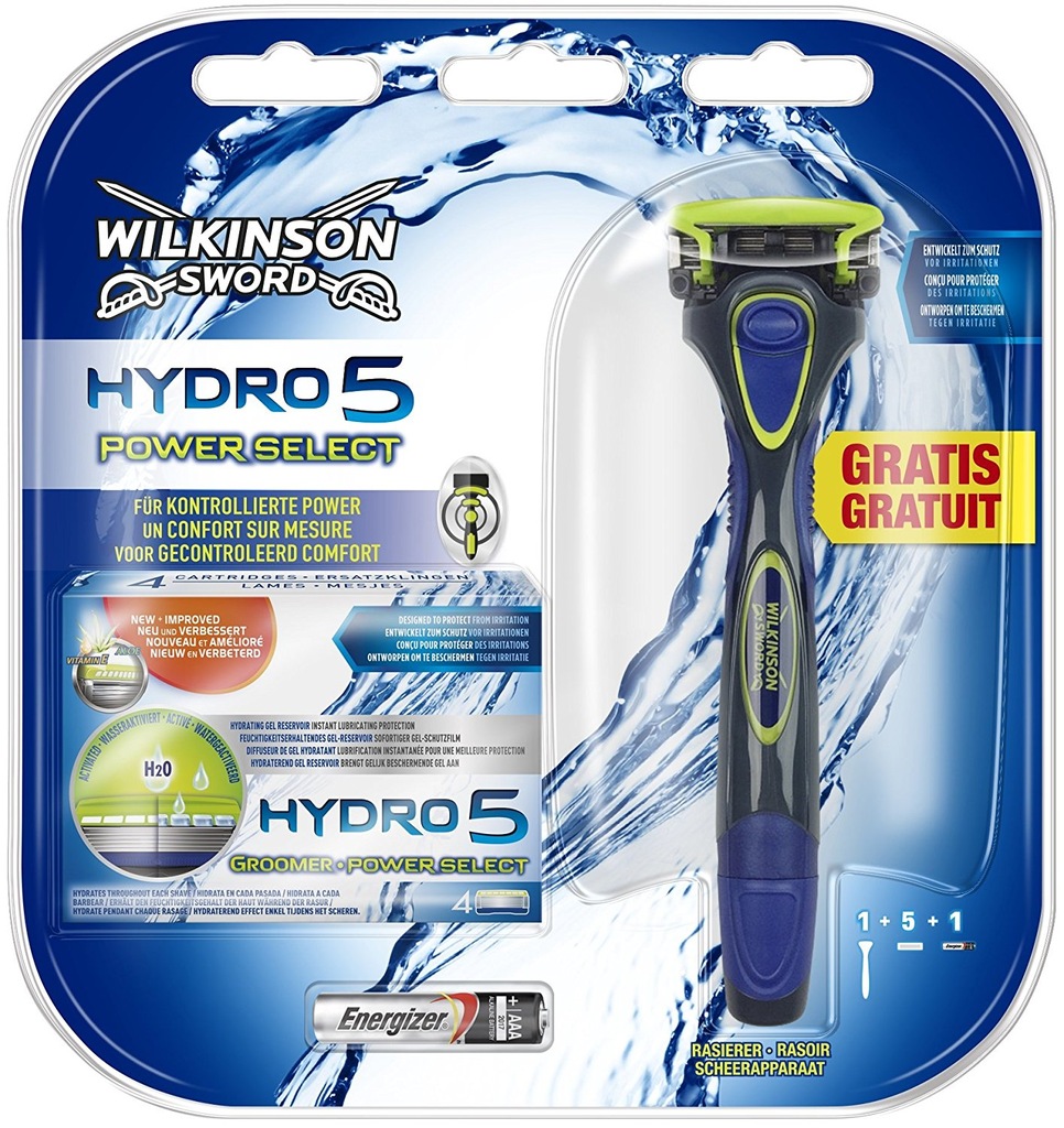 WILKINSON HYDRO 5 POWER SELECT maszynka 5 wkładów - 7039119473 ... WILKINSON HYDRO 5 POWER SELECT maszynka 5 wkładów - 7039119473 ...