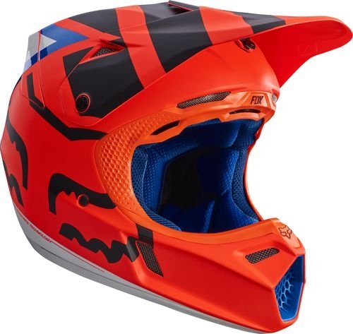 Kask FOX V3 CREO ORANGE cross 2017 - 7310372479 - oficjalne archiwum ...